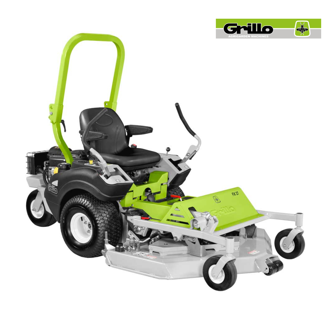 Grillo FX 27 Zero Turn Hydrostatic Ride-On Mower — Balmers GM