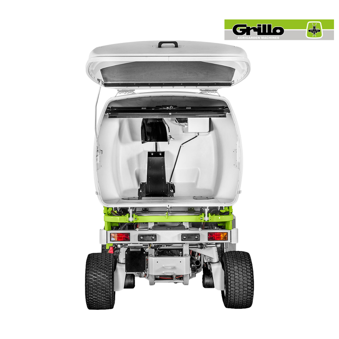 Grillo FD 2200 4WD Hydrostatic Out-Front Mower with Collector — Balmers GM