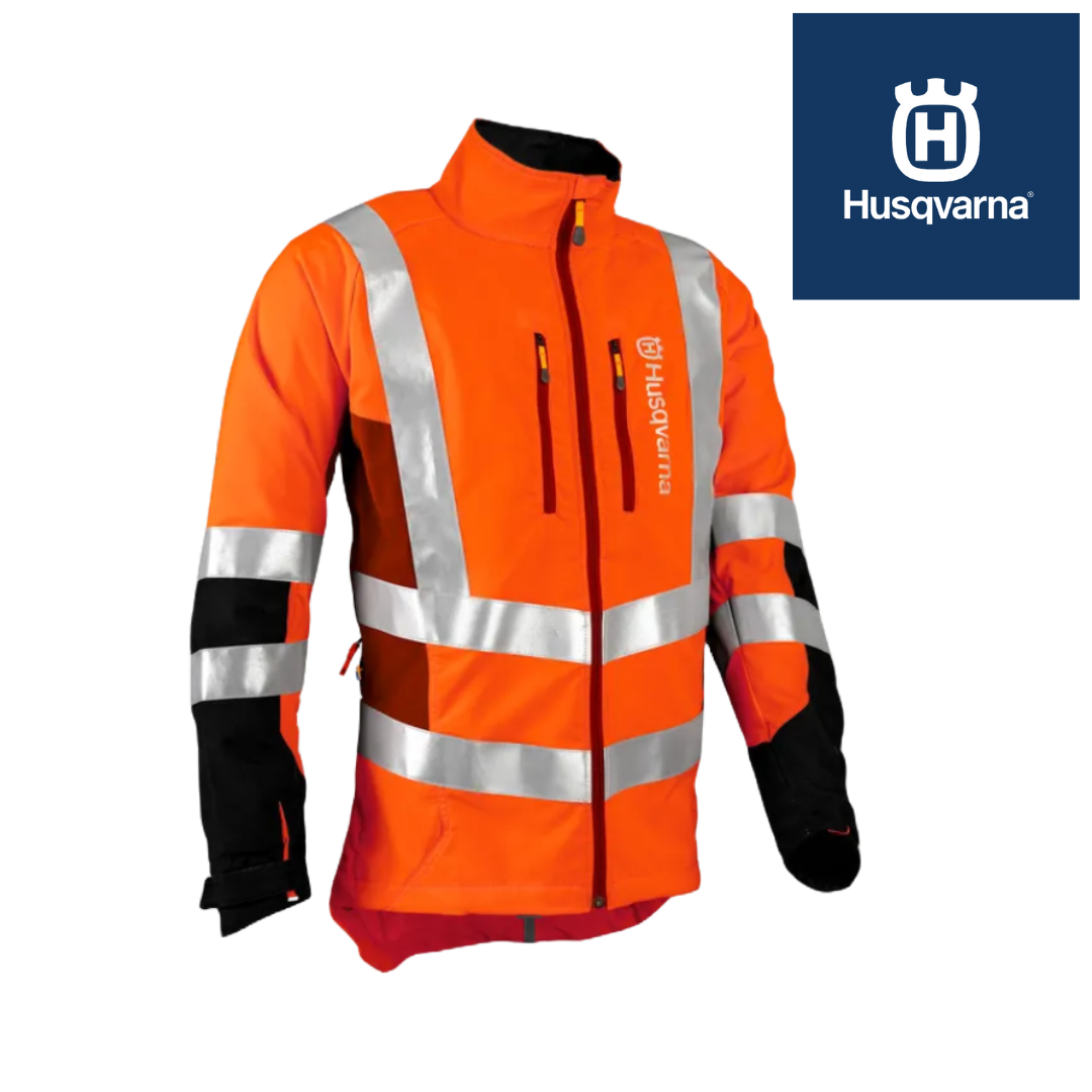 Husqvarna Hi-Vis Technical Extreme Forest Jacket — Balmers GM